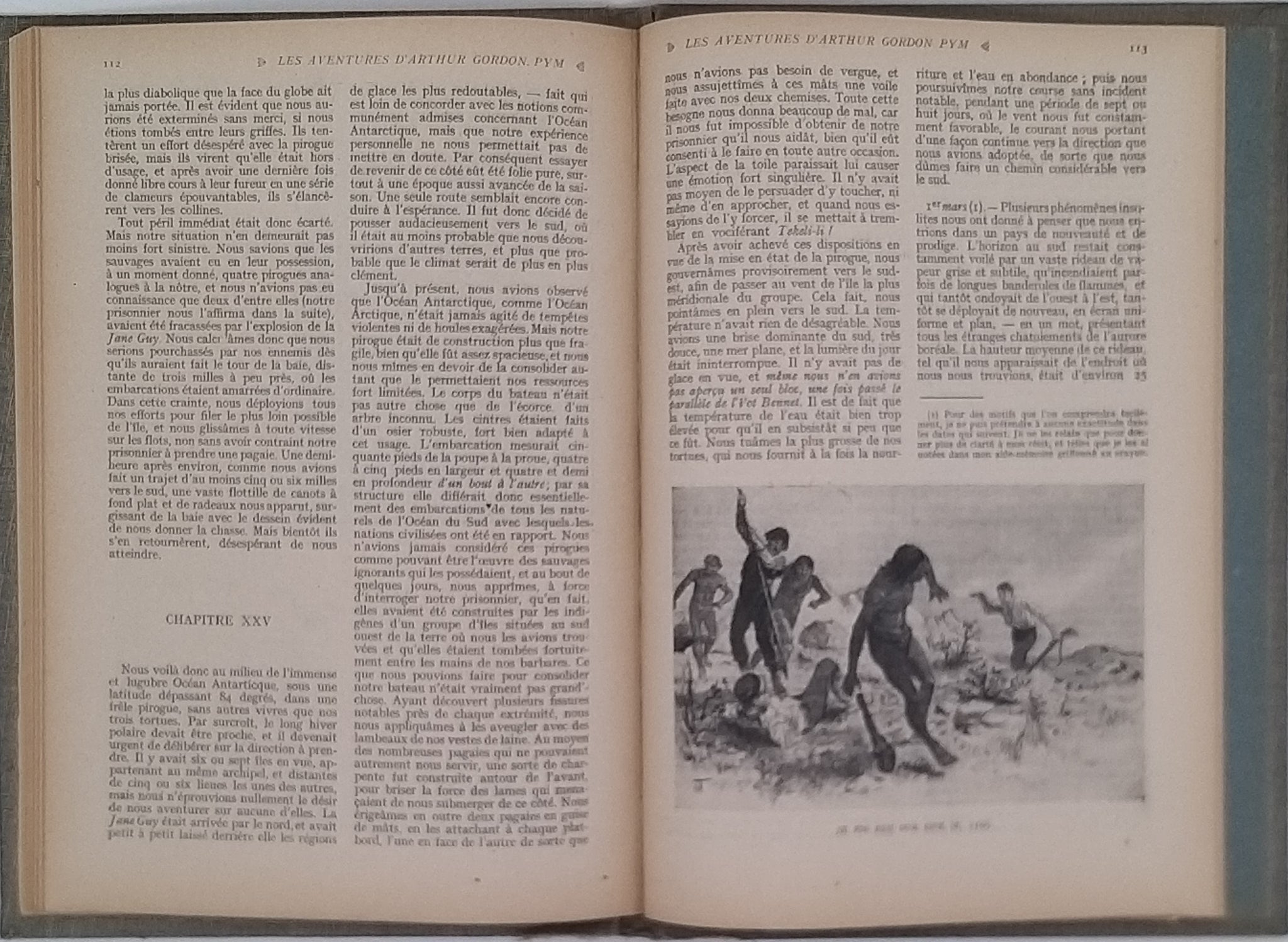 POE Edgar Alan [Illustrations TOUSSAINT Maurice] "Les aventures d'Arth ...